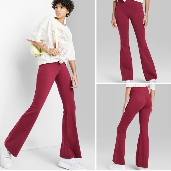 wild fable | Pants & Jumpsuits | Wild Fable Highwaisted Flare Leggings ...